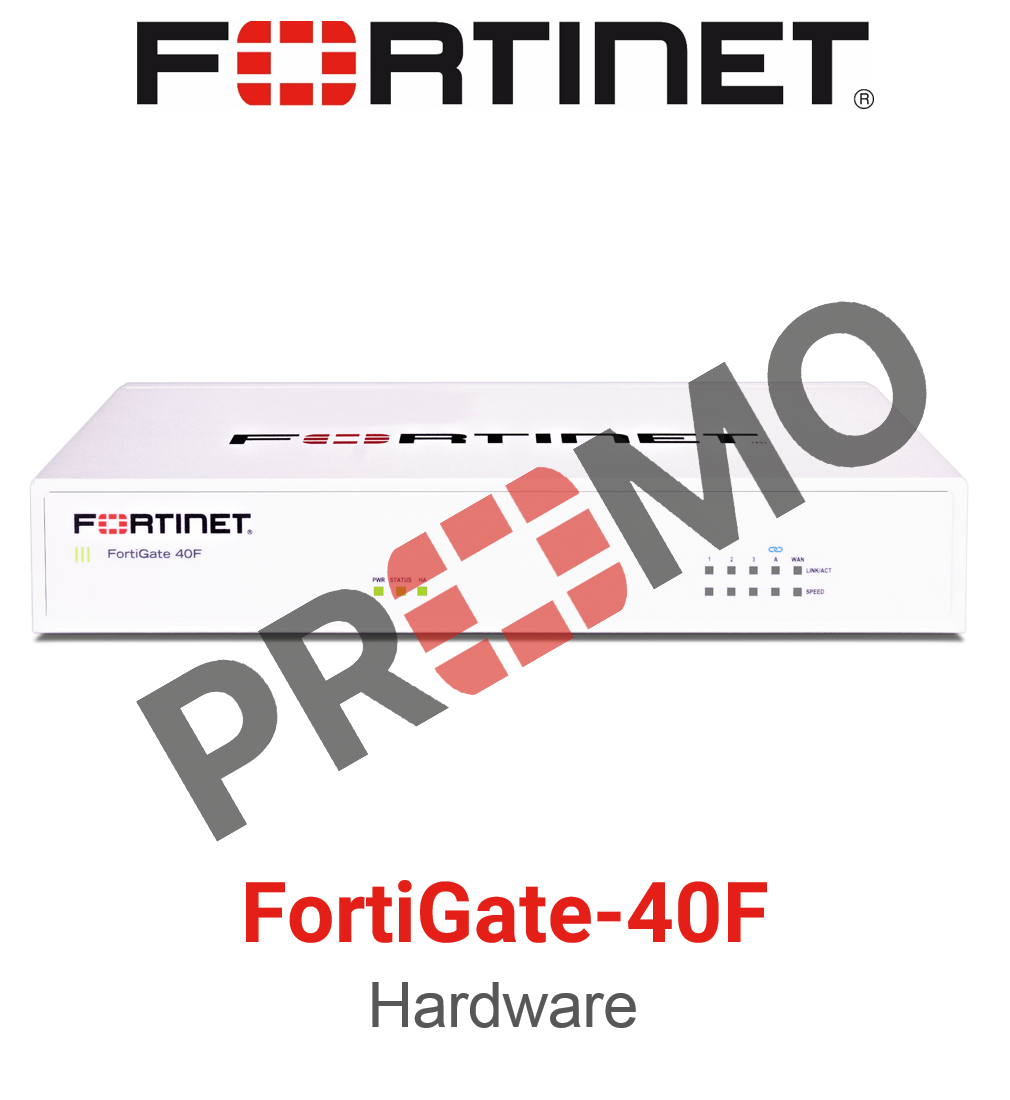 Fortinet FortiGate 40F 3G4G Firewall | Alleen hardware | Alleen ...